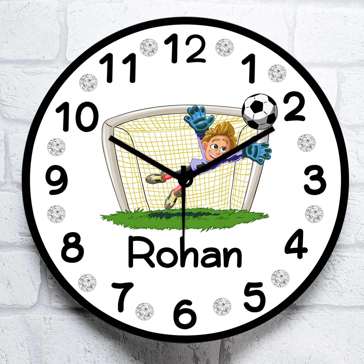 Buy Personalised Football Hero Clock Online at Best Prices - Giftcart.com