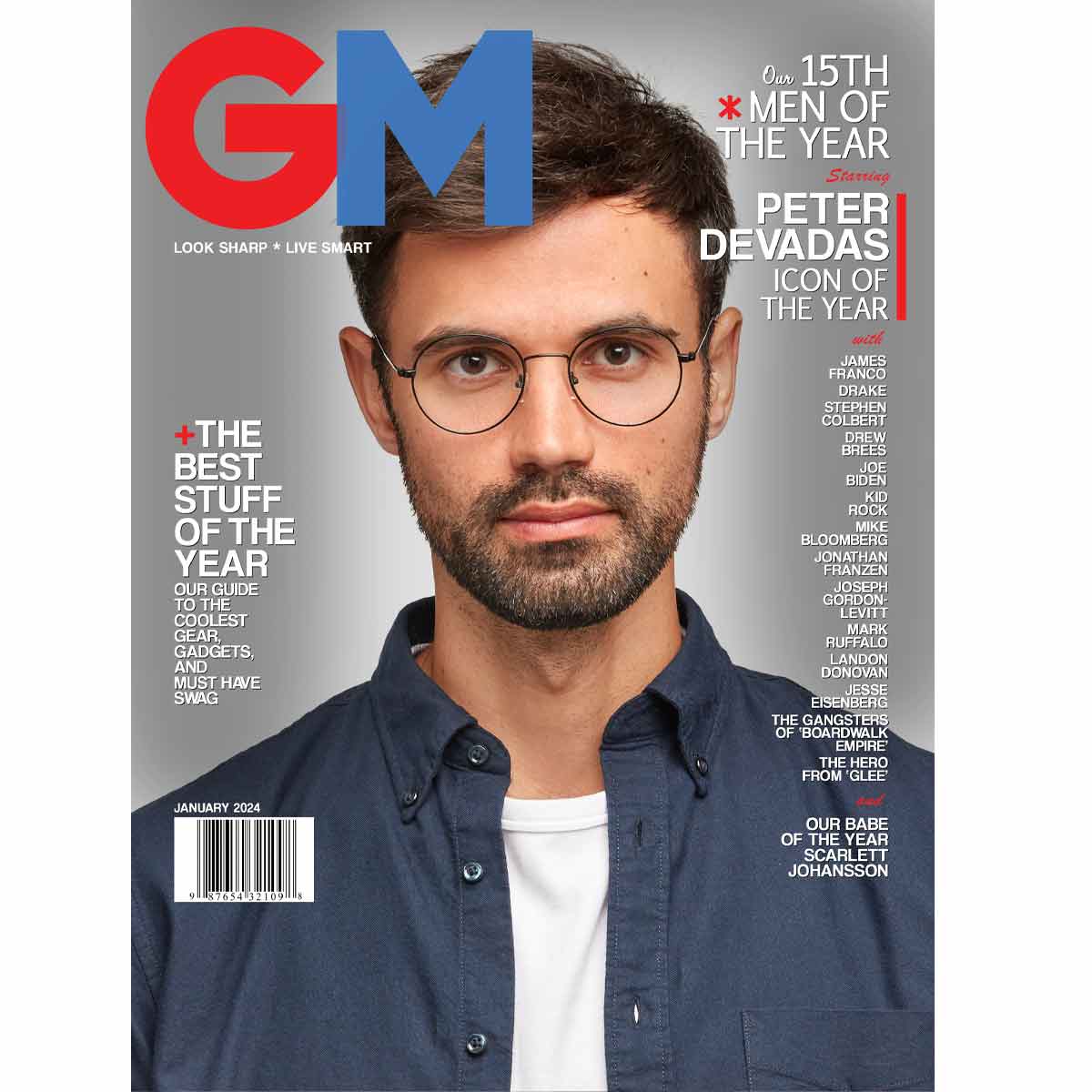 Buy Personalised GM Magazine Cover from Giftcart.com with affordable price