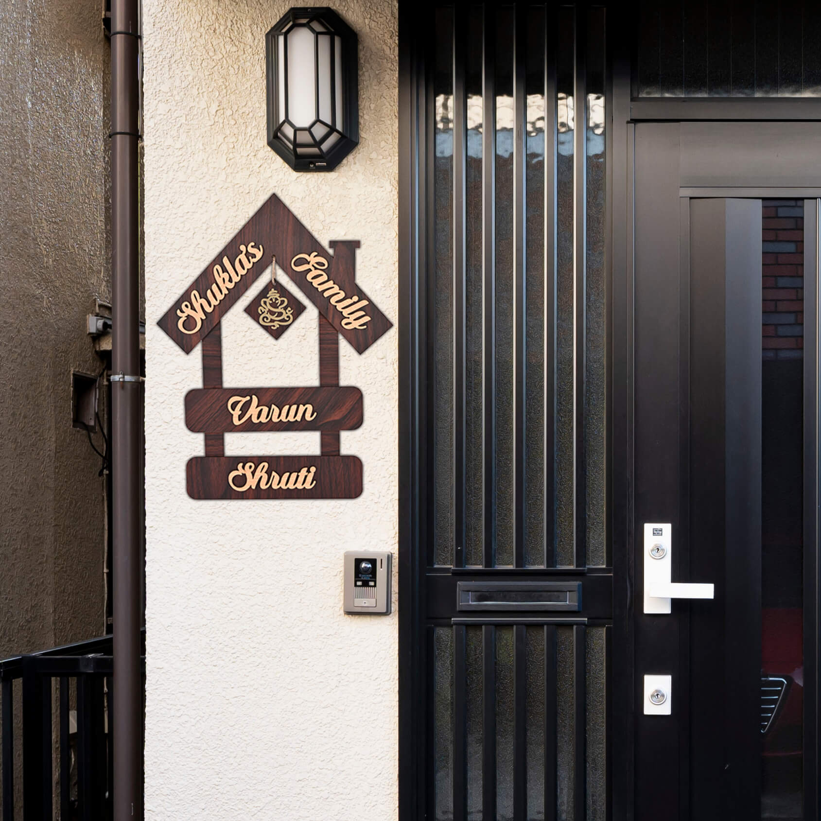 Buy this exciting Personalized Wooden Hanging Name Plate from Giftcart.com