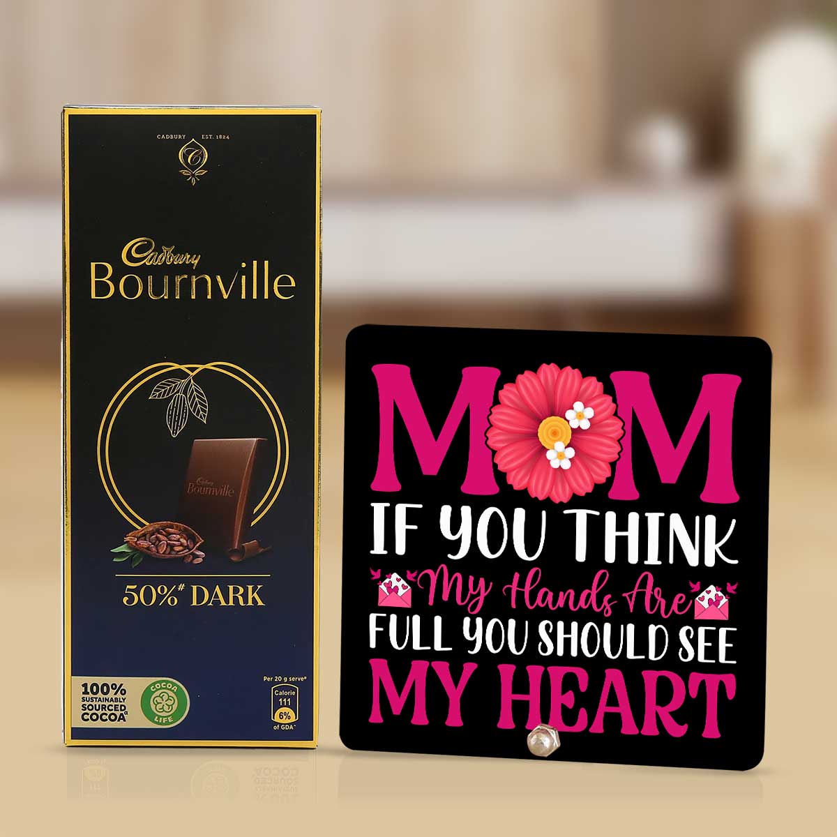 Buy Mom My Heart Combo Gift Hamper For Mother's Day Online - Giftcart