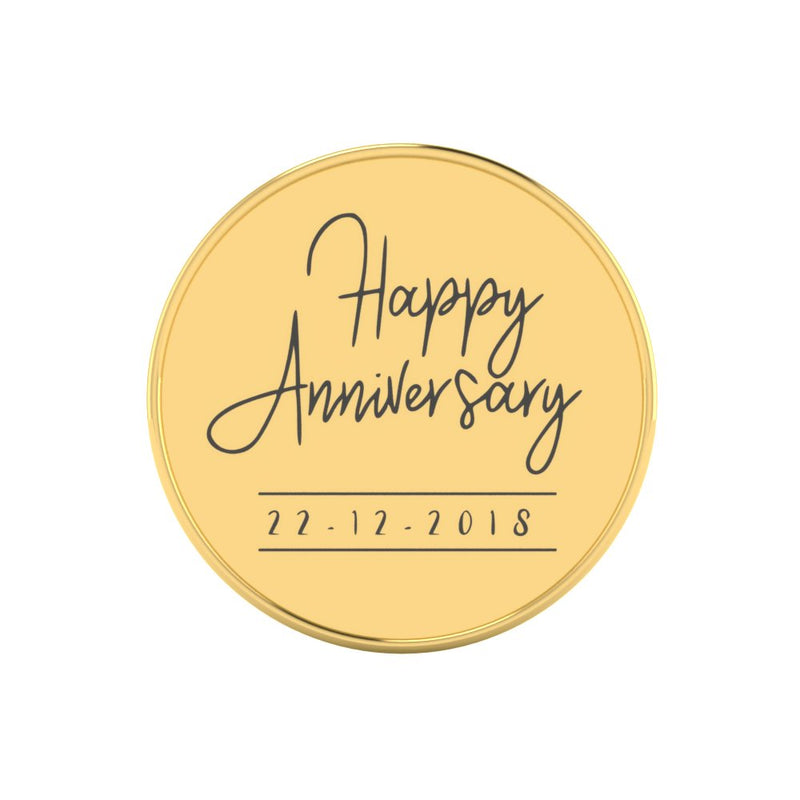 Buy Photo Engraved 22K Gold Coin from Giftcart.com