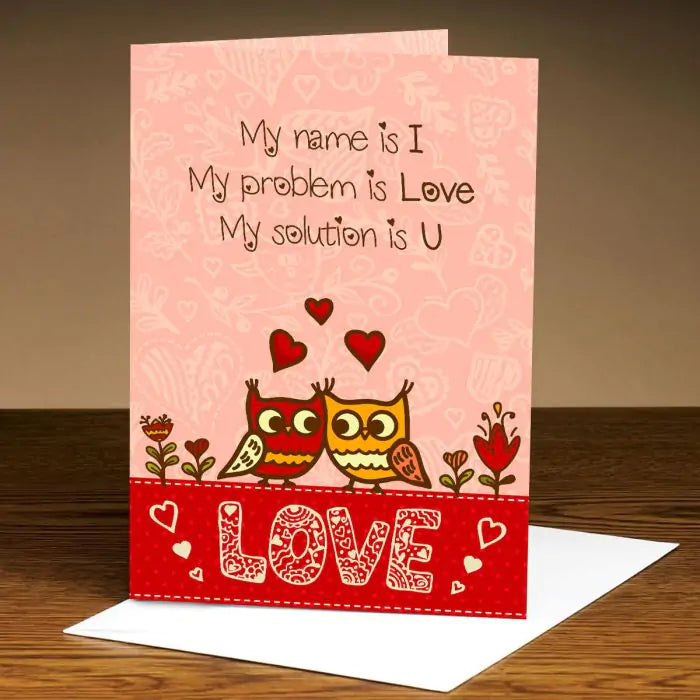 Buy Personalised You are the Solution Card Online at Best Prices ...