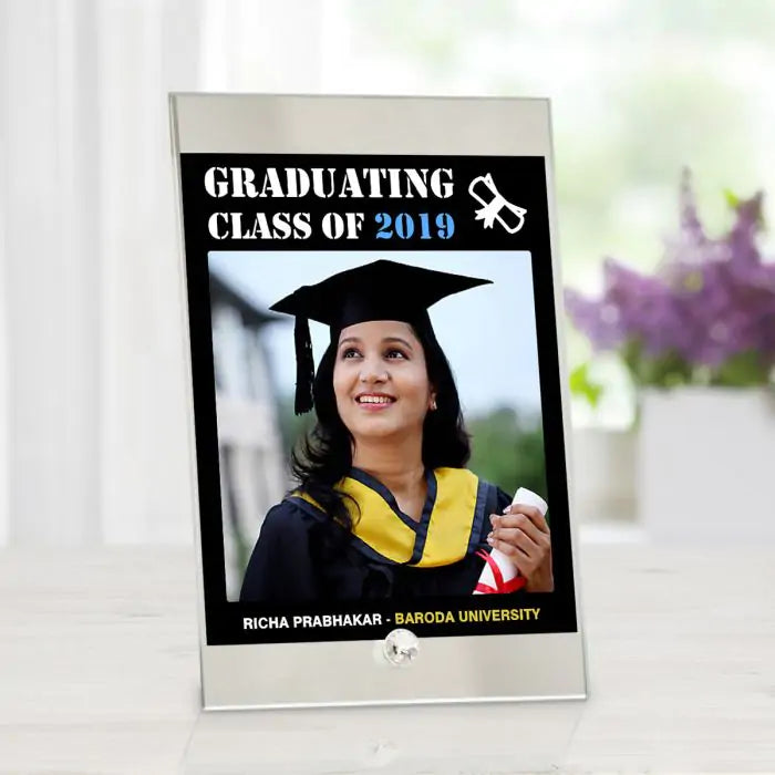 Buy Personalised Graduation Glass Frame Online at Best Prices ...