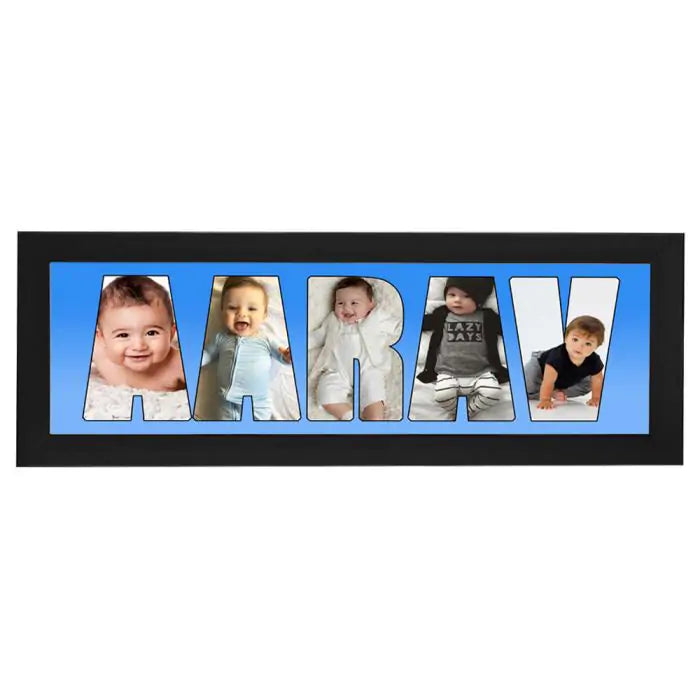 Order Personalised Baby Boy Name Frame online at lowest prices in India ...