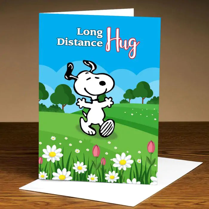 Order Personalised Long Distance Hug Card for your loved ones and ...